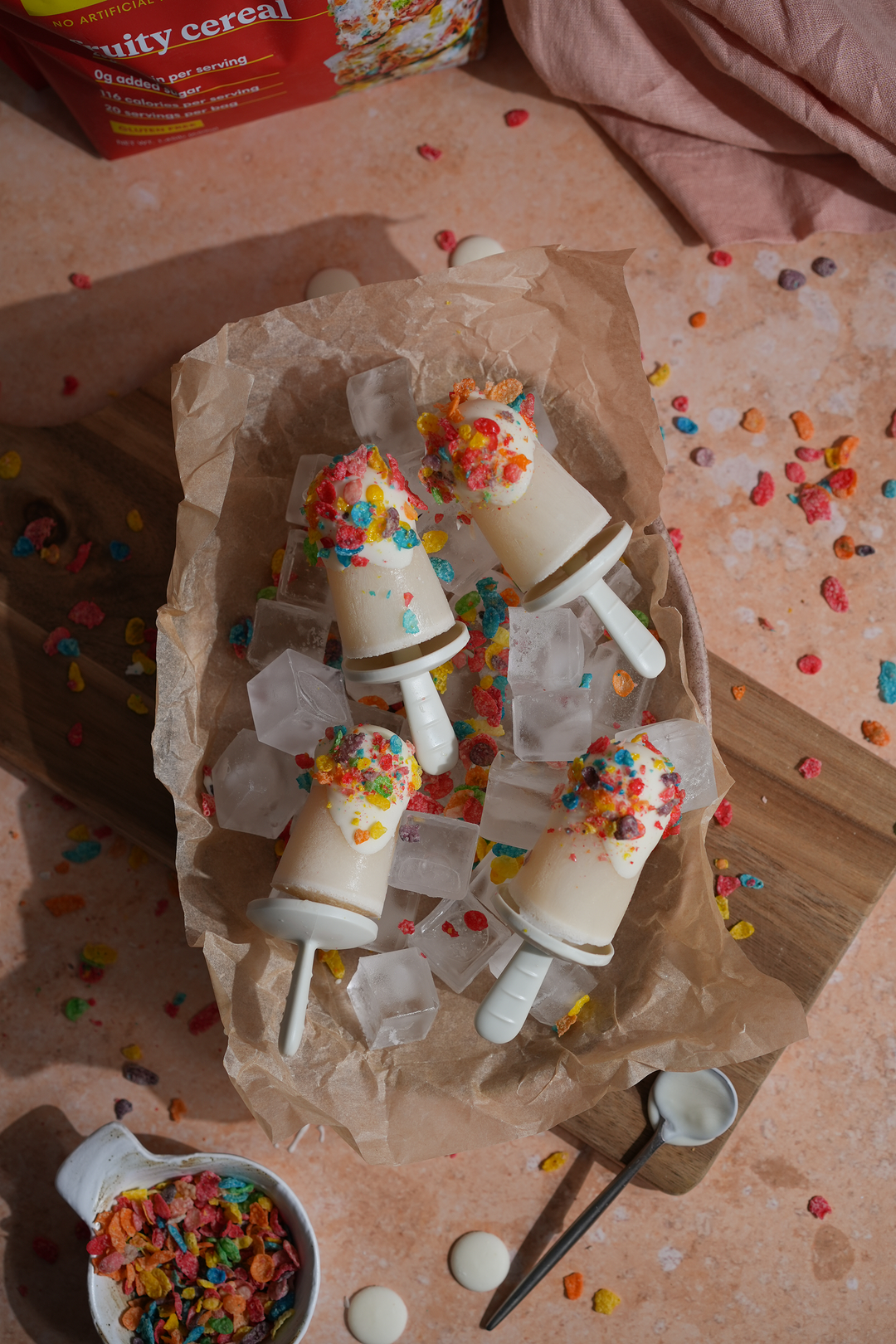 Fruity Cereal Protein Ice Pops – ProDough Protein Bakeshop