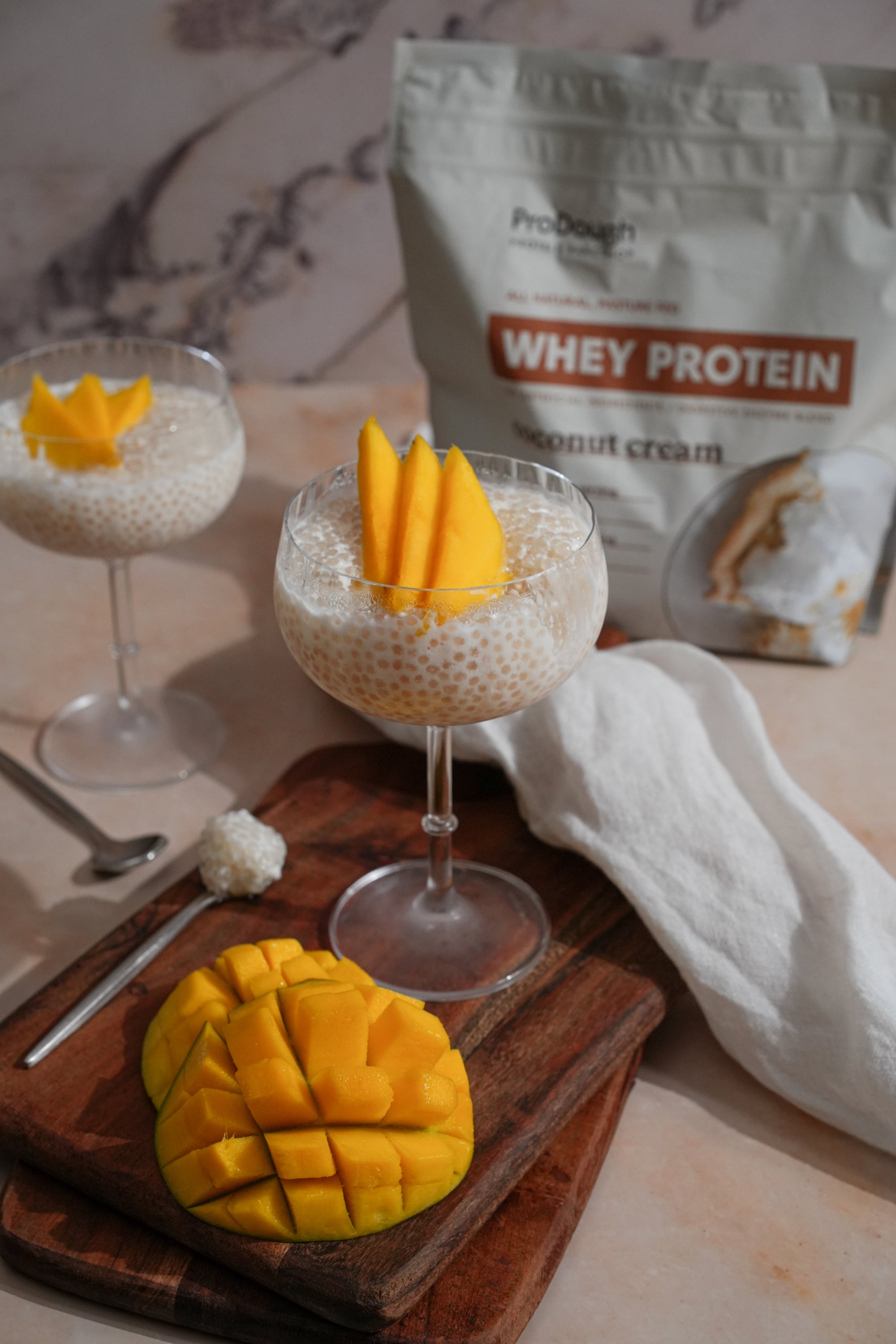 Protein Mango Sago – ProDough Protein Bakeshop