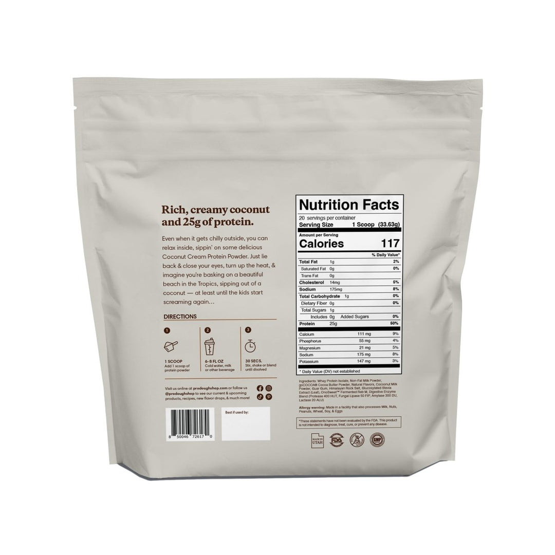 Gourmet Whey Protein Powders – ProDough Protein Bakeshop