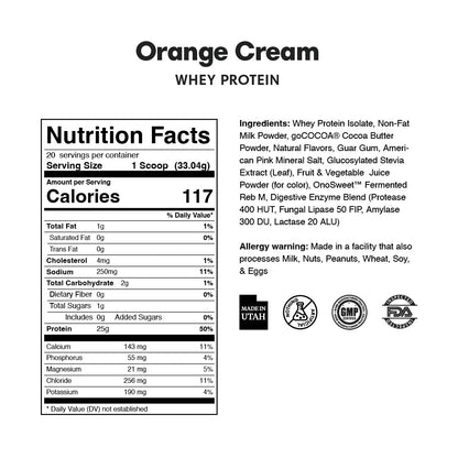 Whey Protein Powder - Single Serving Sample Stick Packs - ProDough ...