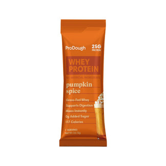 Whey Protein Powder - Single Serving Sample Stick Packs - ProDough ...