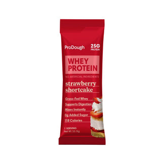 Whey Protein Powder - Single Serving Sample Stick Packs - ProDough ...