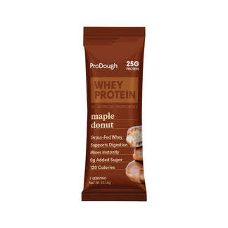 Whey Protein Powder - Single Serving Sample Stick Packs - ProDough ...