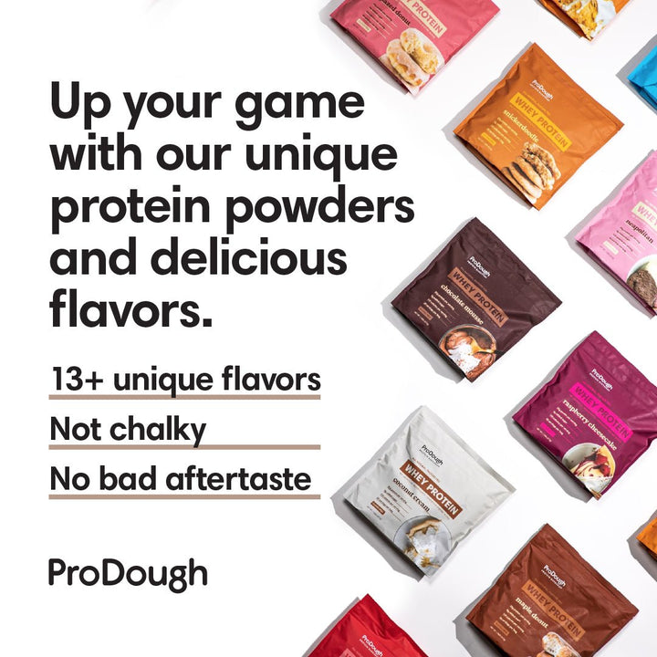 Gourmet Whey Protein Powders – ProDough Protein Bakeshop