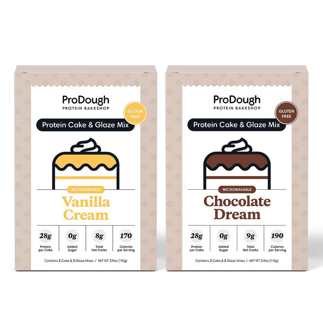 Protein Cake & Cupcake Mixes – ProDough Protein Bakeshop
