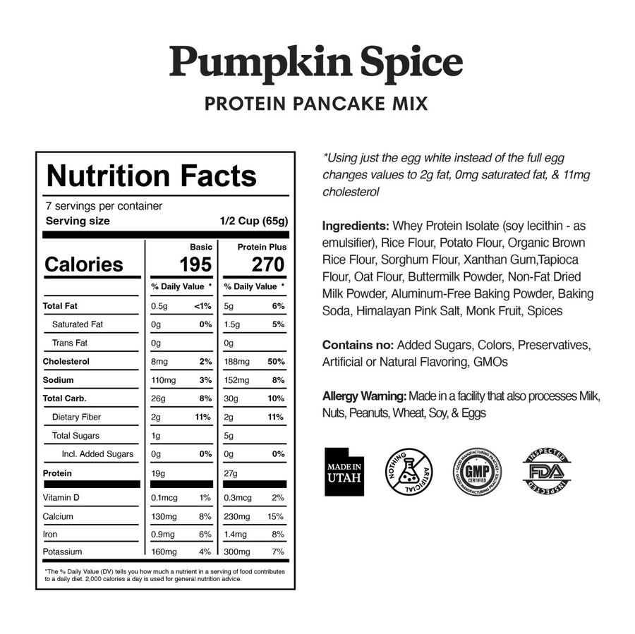 Prodough Pancake & Waffle Mix - ProDough Protein Bakeshop